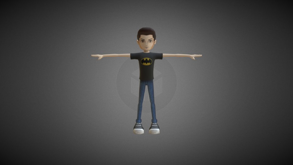 Low Poly Character For Game - 3D model by andrearts [d5aeff4] - Sketchfab
