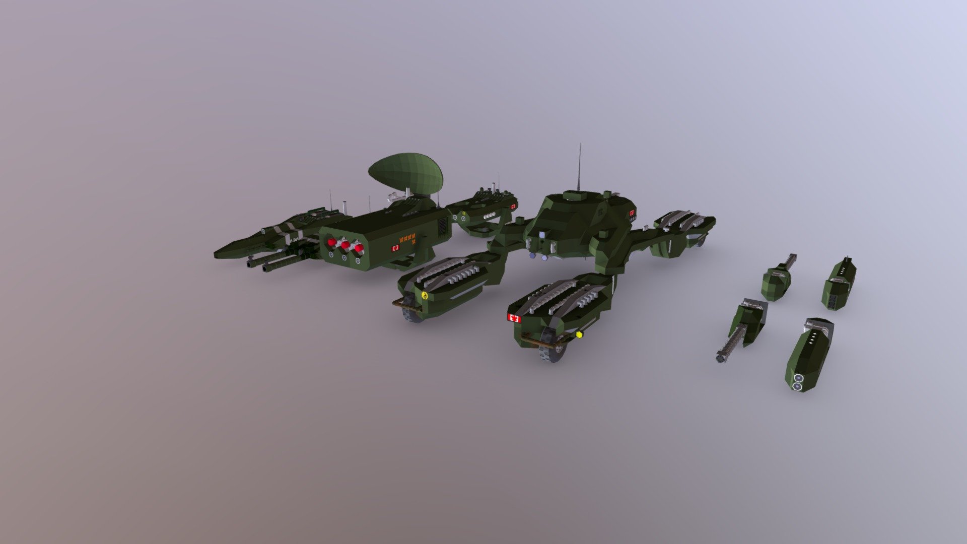 C2-HA1 Kodiak Heavy Attack Mech - Download Free 3D model by Duff1005 ...