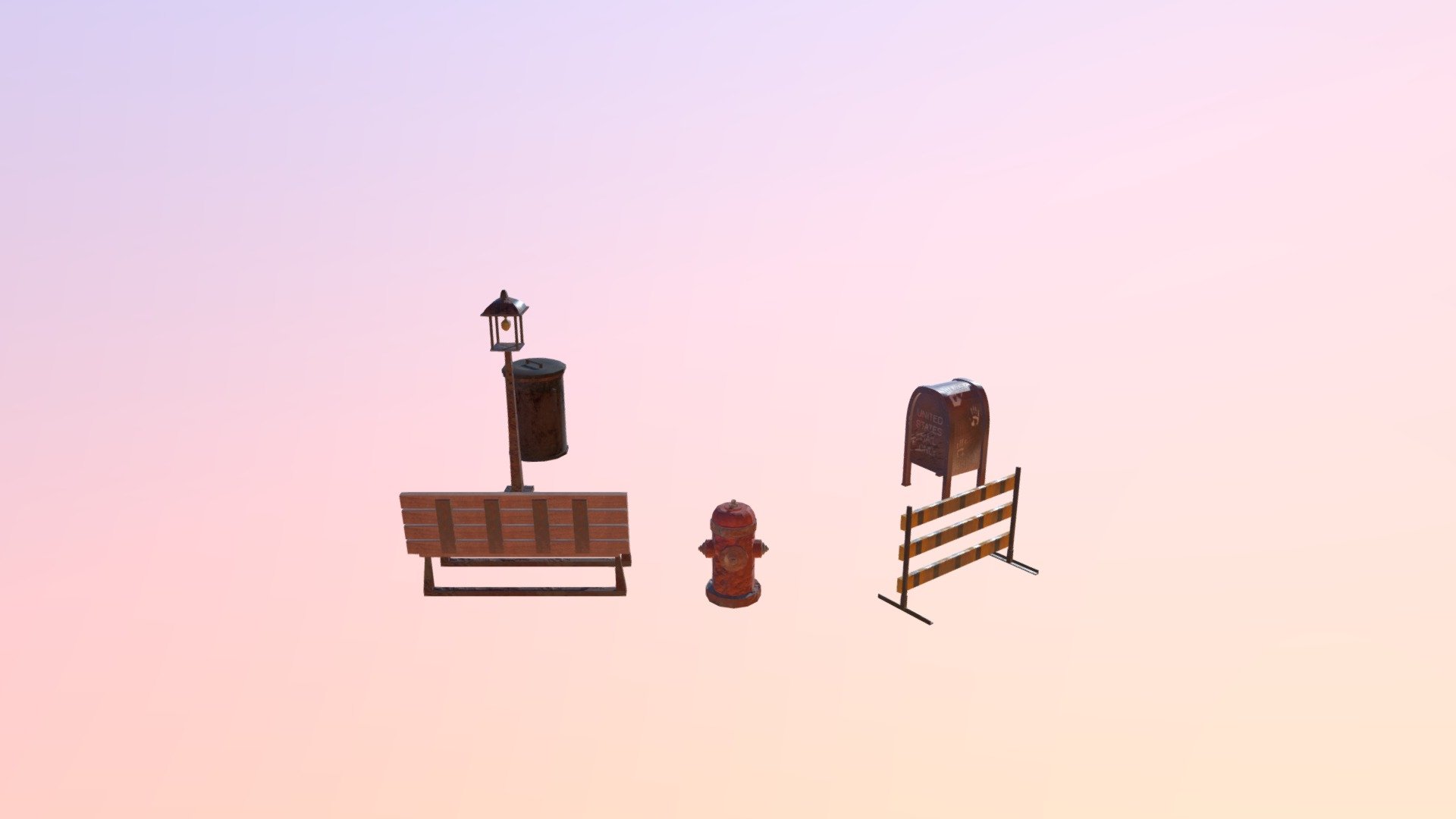 Six Props - City - 3D model by Malcolm_Morin [d5b05d2] - Sketchfab