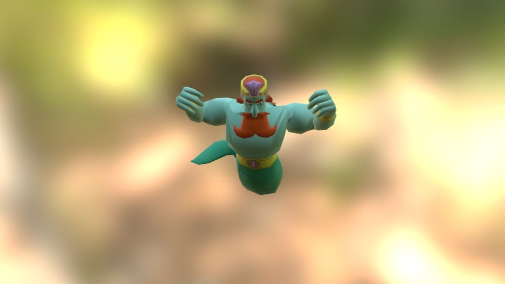King neptune - 3D model by Luke Steel (@luke.steel) [d5b069b] - Sketchfab
