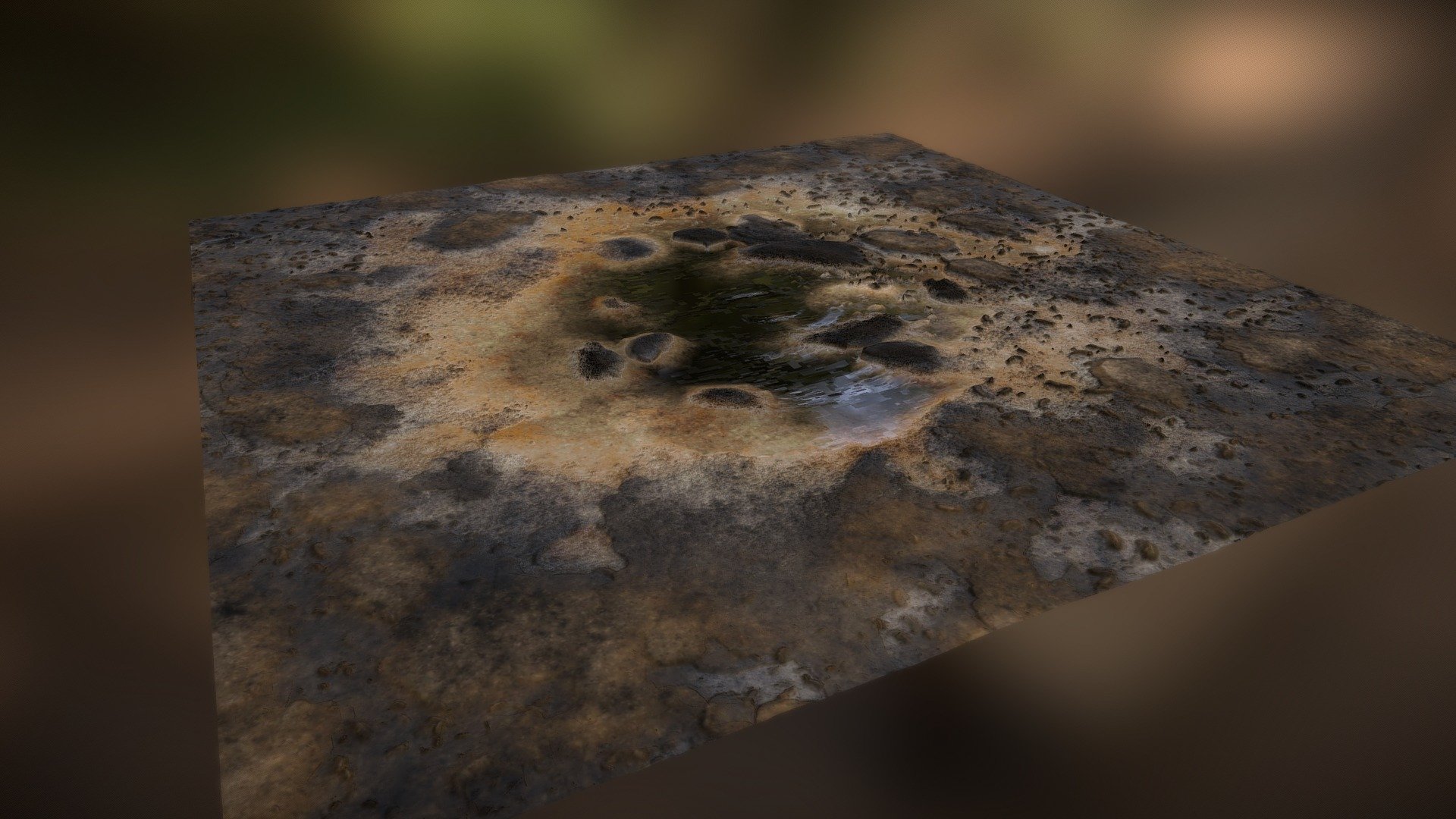 Puddle Texture - Download Free 3D model by OrbArts [d5b15b0] - Sketchfab