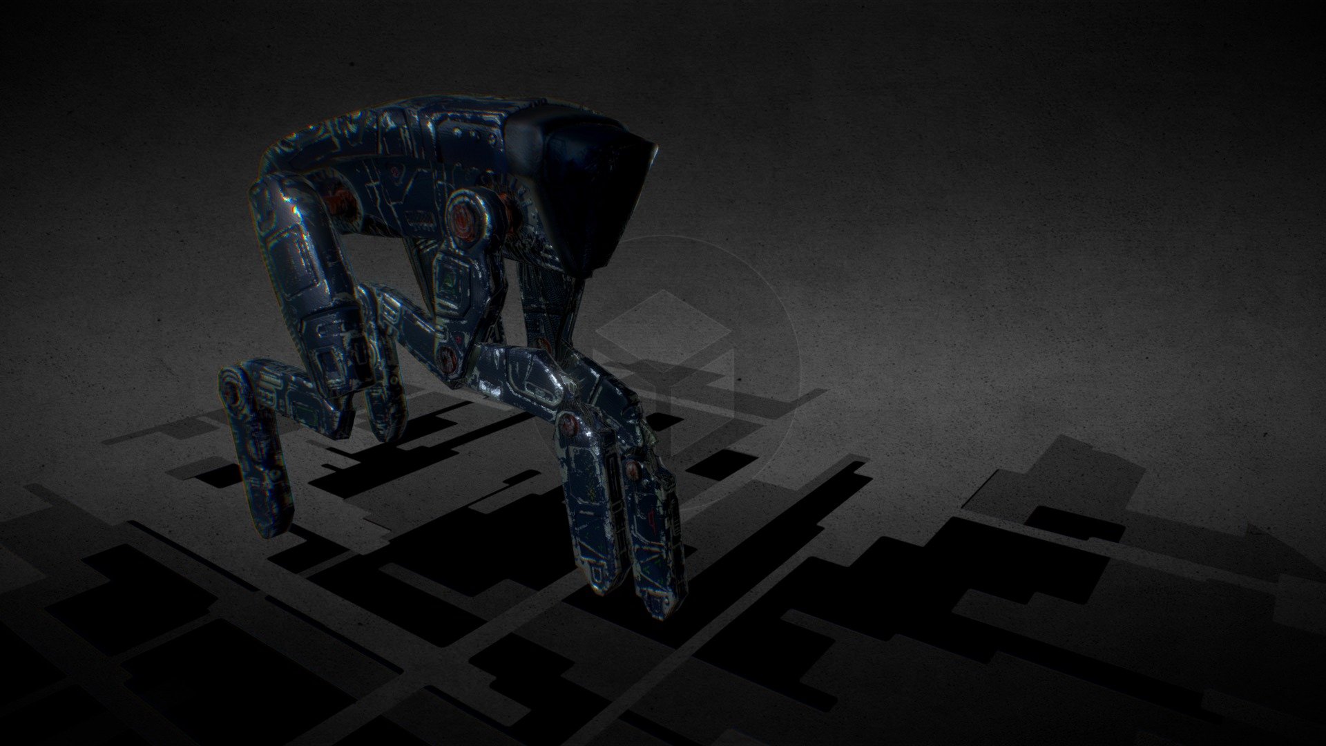 MetalHead_SketchFab_Walk.c4d - 3D model by jetjaguar [d5b2d2a] - Sketchfab