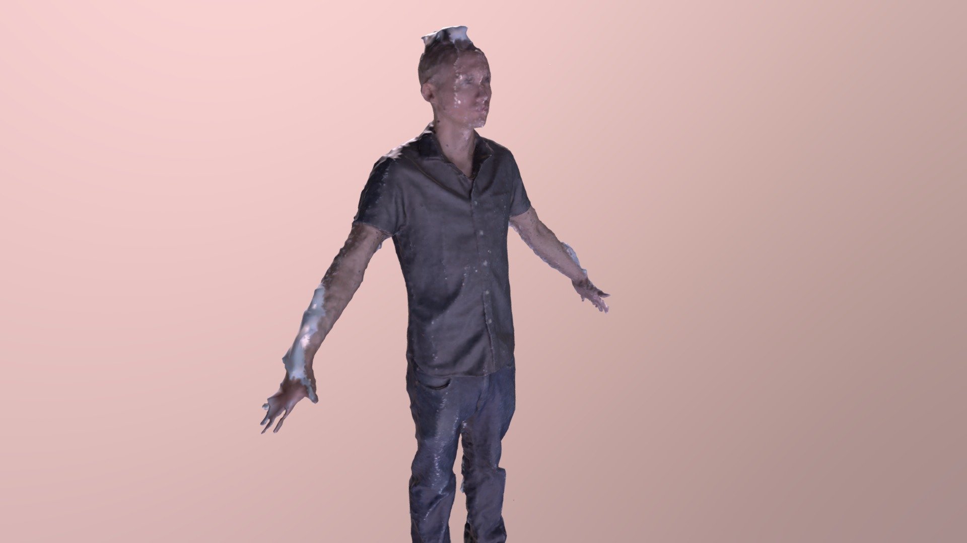 John Test 1 - 3D model by ninja (@cyborgninja) [d5b388e] - Sketchfab