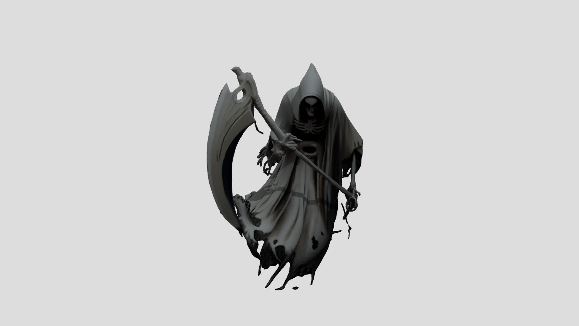 Ghostly Reaper - Download Free 3D model by SkellyCooks ...