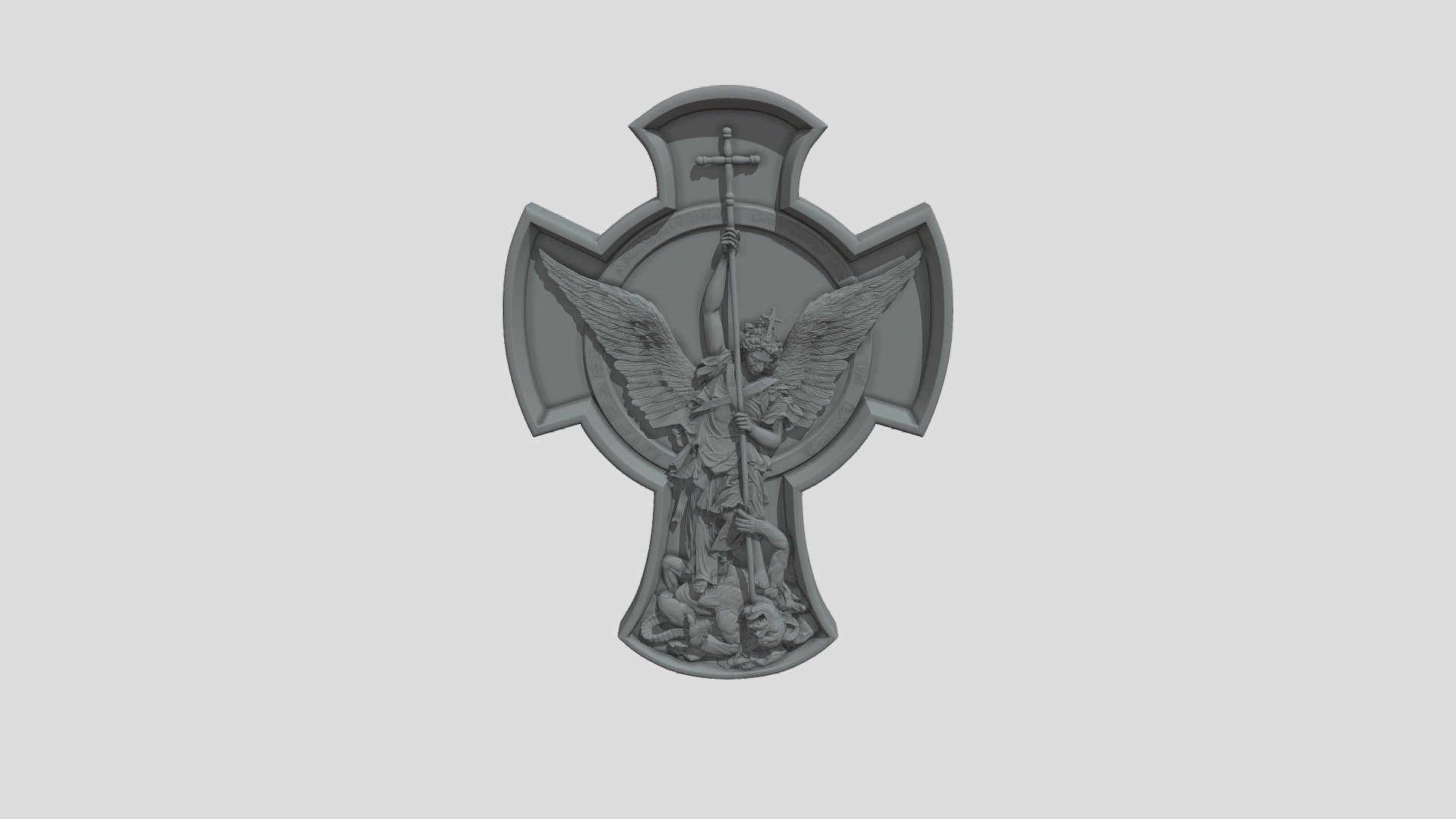 archangel michael - 3D model by Redsing (@vovakur154) [d5b5e40] - Sketchfab