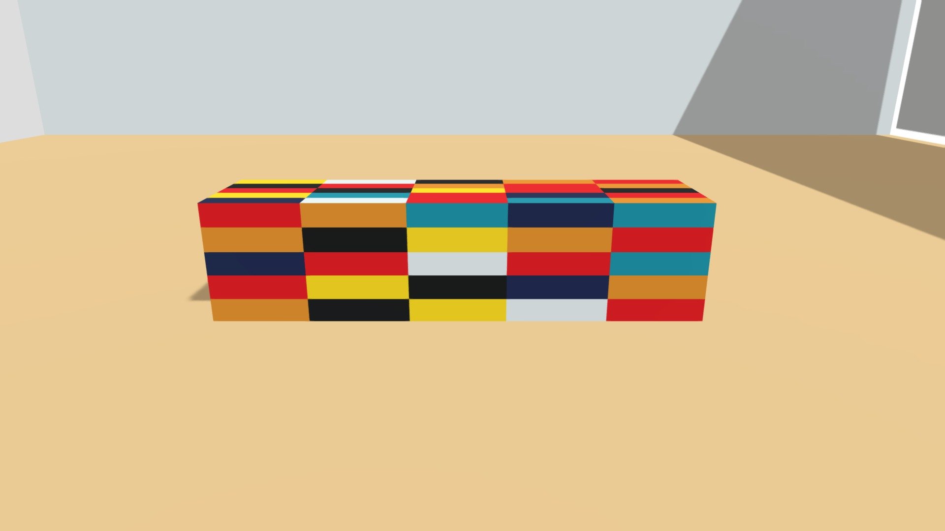 Sin título. Donald Judd - 3D model by irenereyes [d5b8b27] - Sketchfab