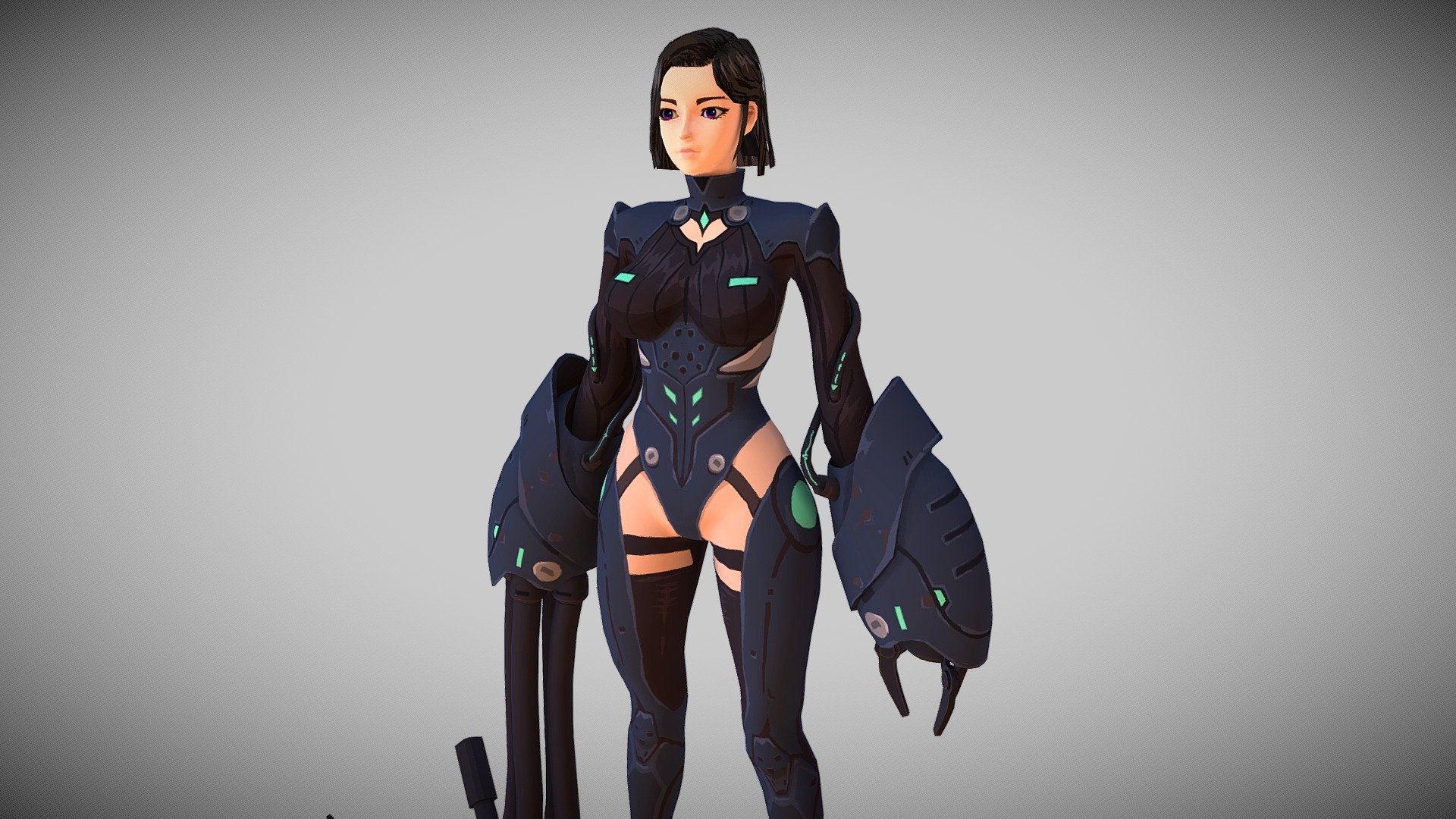 Electric Mage - 3D model by Long.Pham [d5b950e] - Sketchfab
