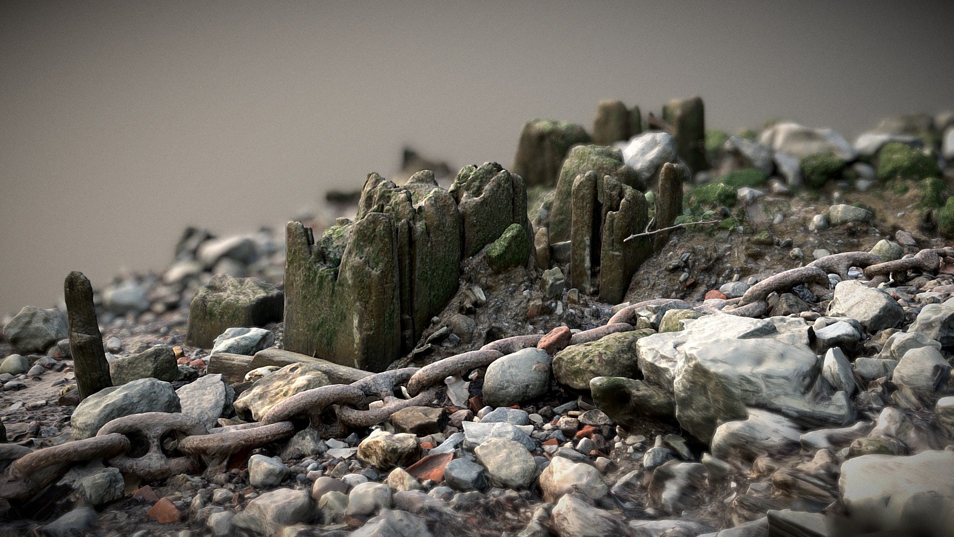 Thames Foreshore #RealityScan - Download Free 3D model by Thomas Flynn ...