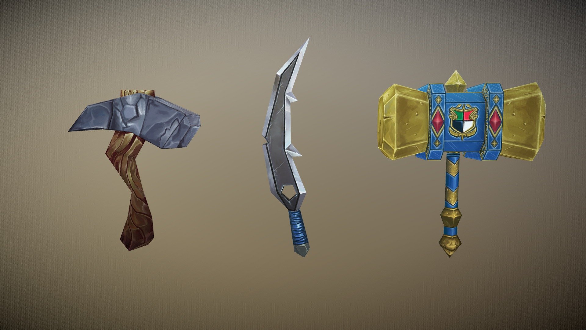 Weapon Practice - 3D model by YEHCHI (@spu8673) [d5baf62] - Sketchfab