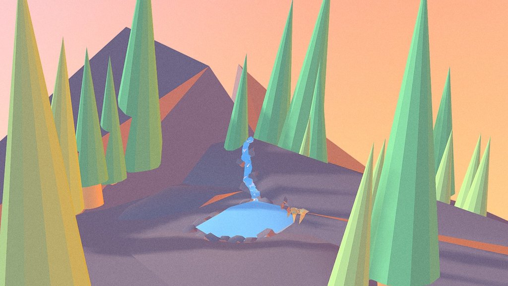 Blocks forest - Download Free 3D model by alban [d5bcf26] - Sketchfab