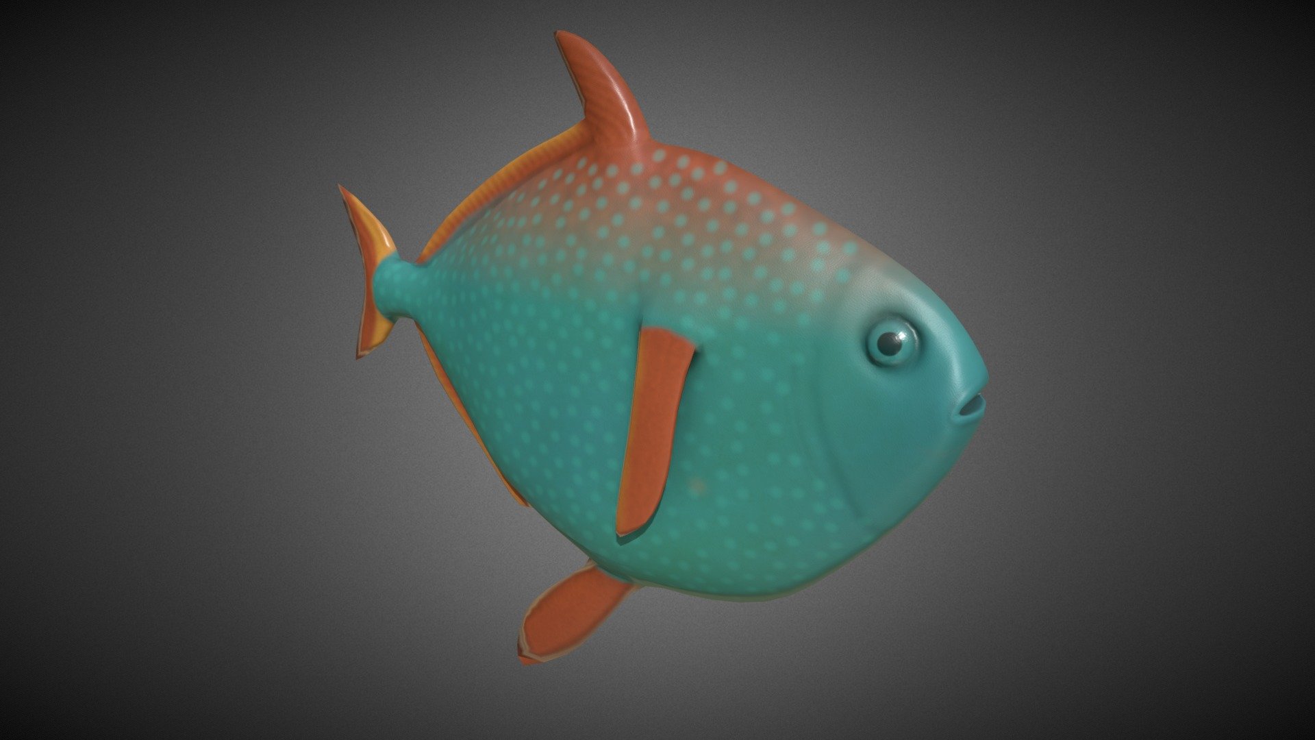 Opah fish - Download Free 3D model by Batton [d5bd15e] - Sketchfab