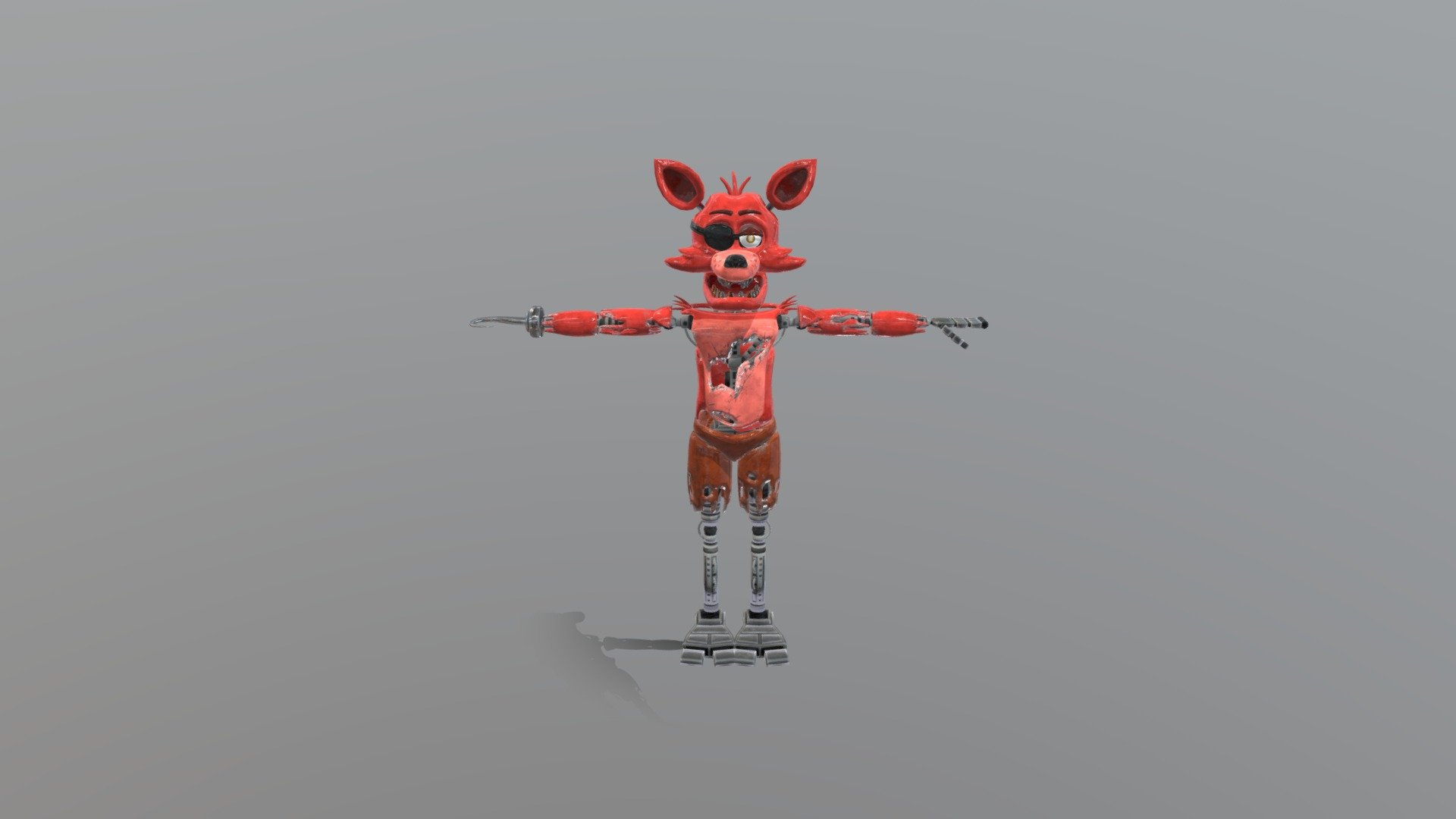 Foxy The Pirate Fox - Download Free 3D model by Sweetieboy87 ...