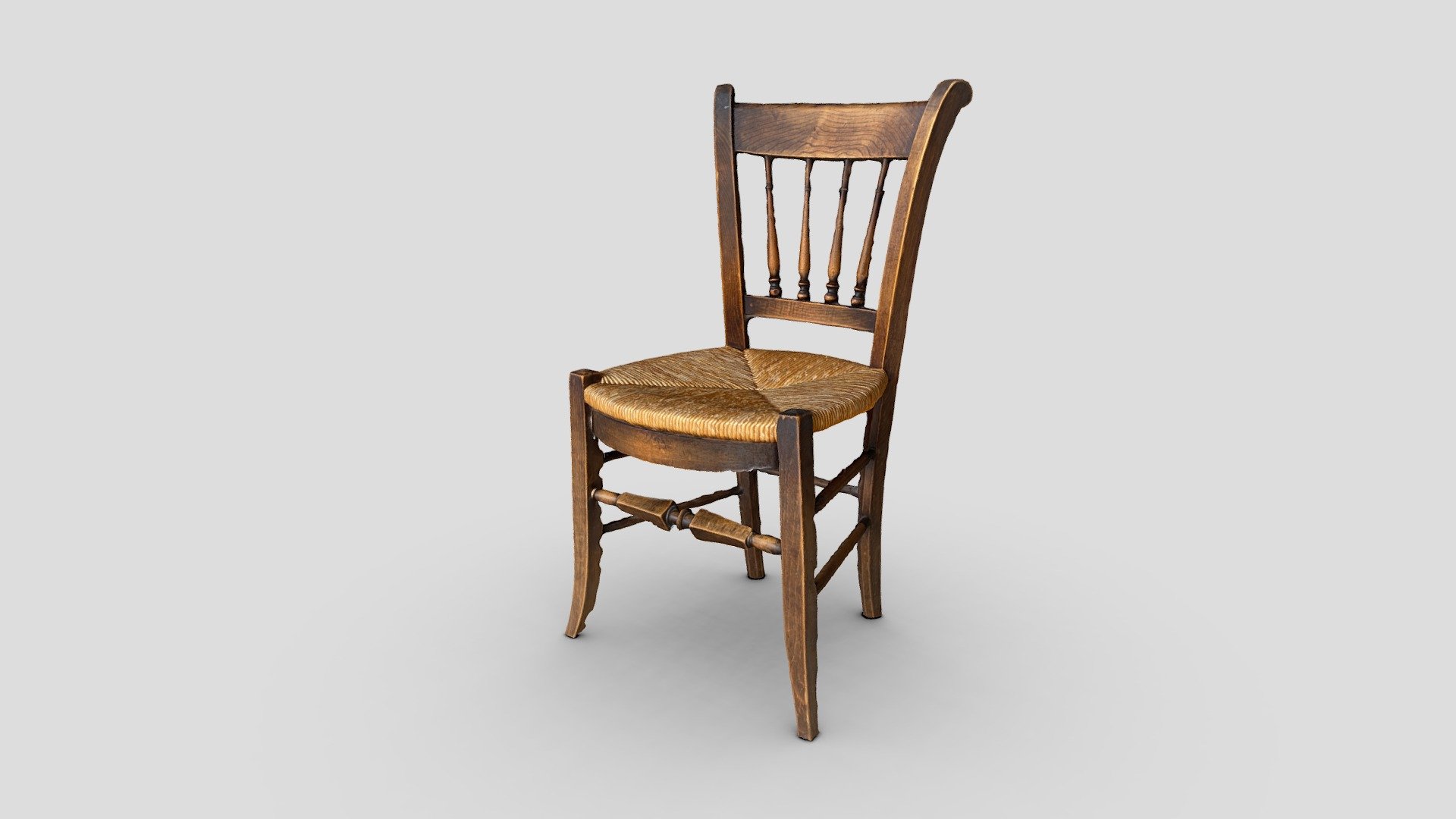 Old chair - Buy Royalty Free 3D model by alban [d5bd90a] - Sketchfab Store
