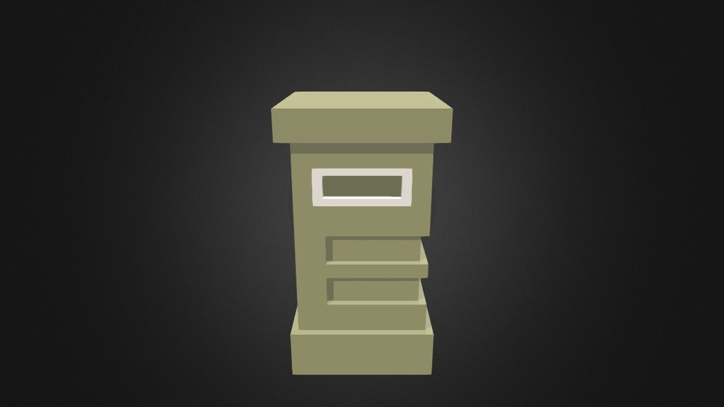 Letter Box - 3D model by yuhnguyen [d5be495] - Sketchfab