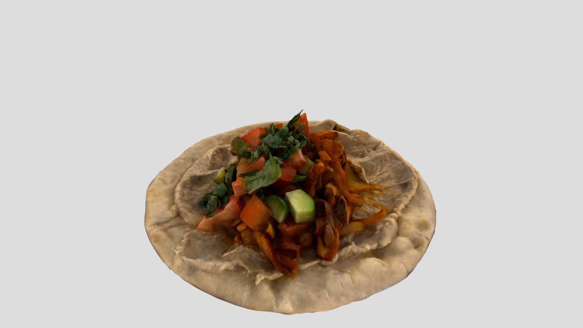 mushroom shawarma - 3D model by PhotoCatch [d5c2a1c] - Sketchfab