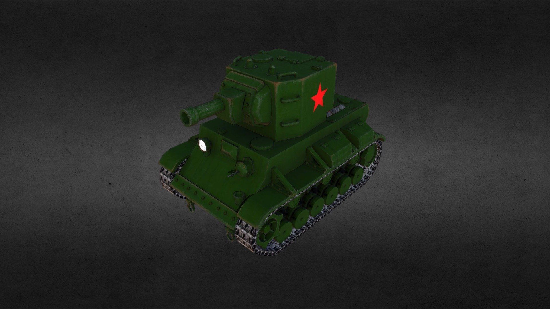 KV-2 - 3D model by Oat (@oat_nuthapol) [d5c346b] - Sketchfab