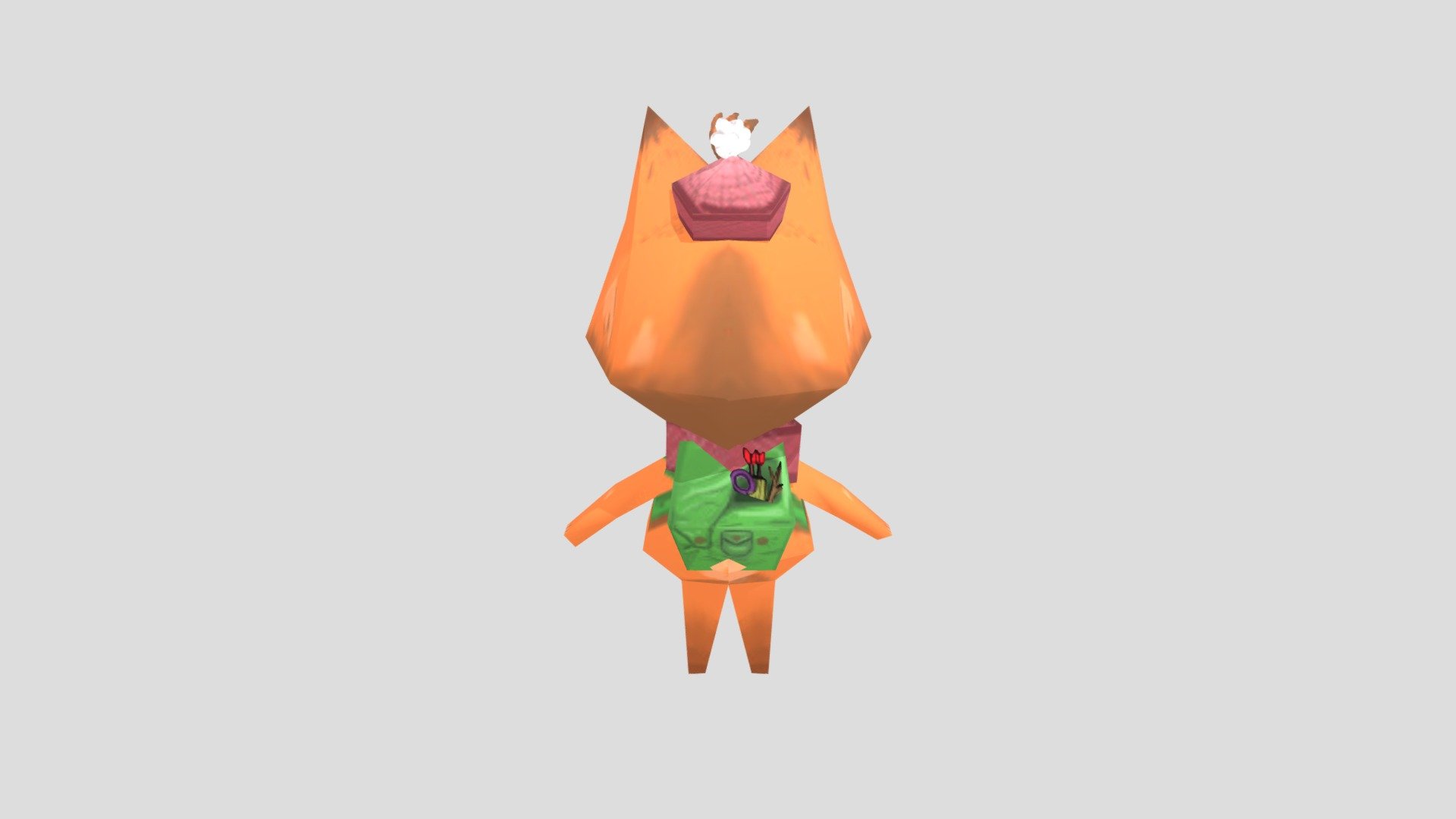 Forest traveling fox. - Download Free 3D model by Josh.Bertin [d5c355d ...