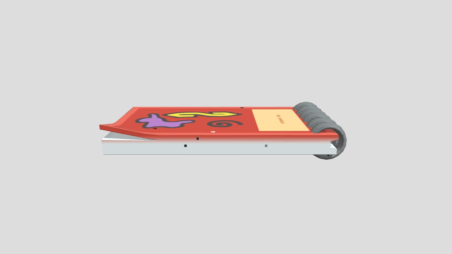 Notebook Prop - 3D model by East (@gamers_House12-C) [d5c3ec4] - Sketchfab