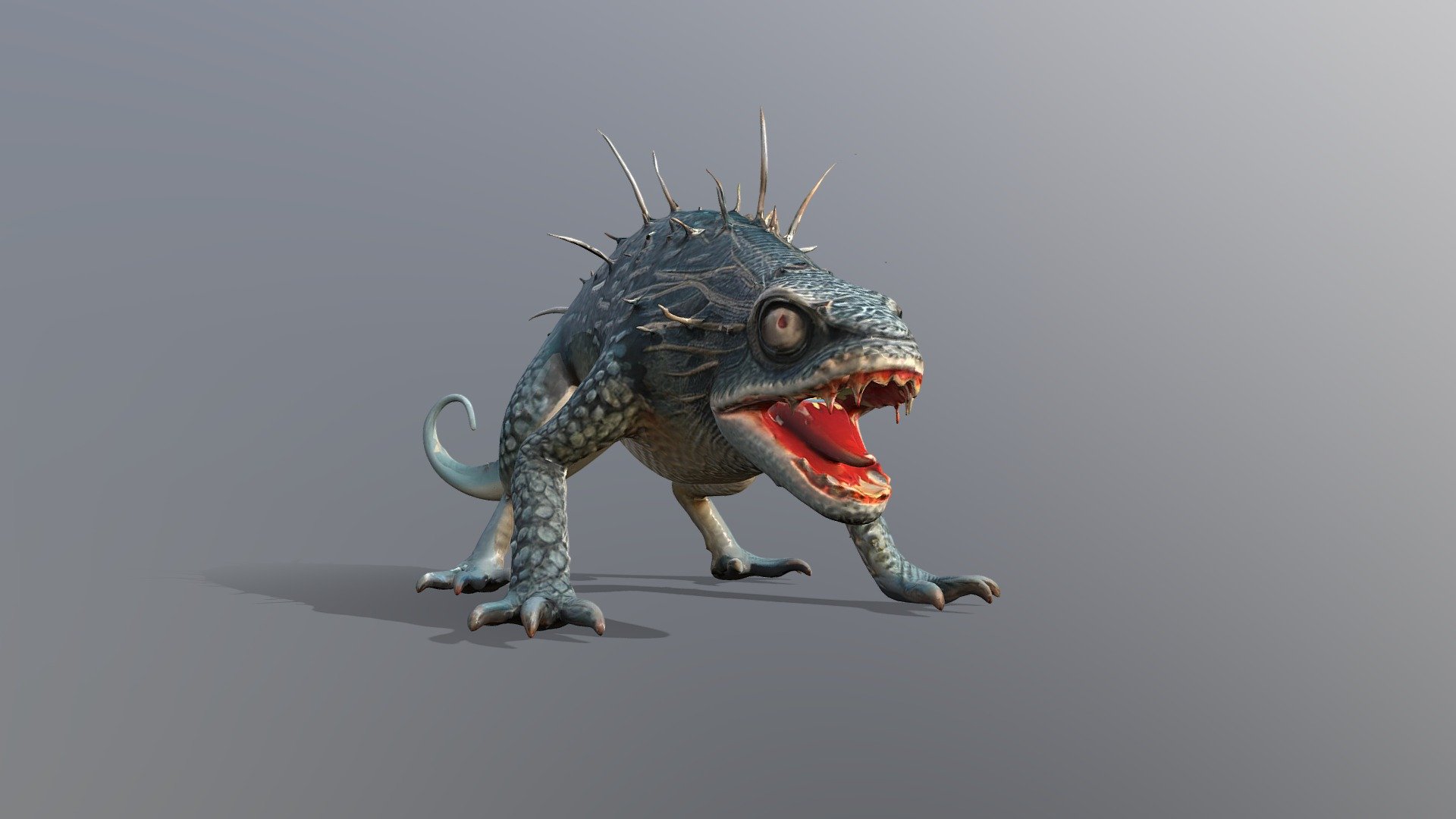Creature - Download Free 3D model by tekovsky [d5c3ef2] - Sketchfab