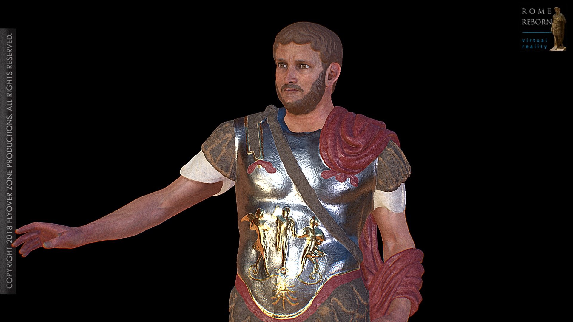 Emperor Gallienus (DIVO GALLIENO) (restored) - 3D model by Flyover Zone ...