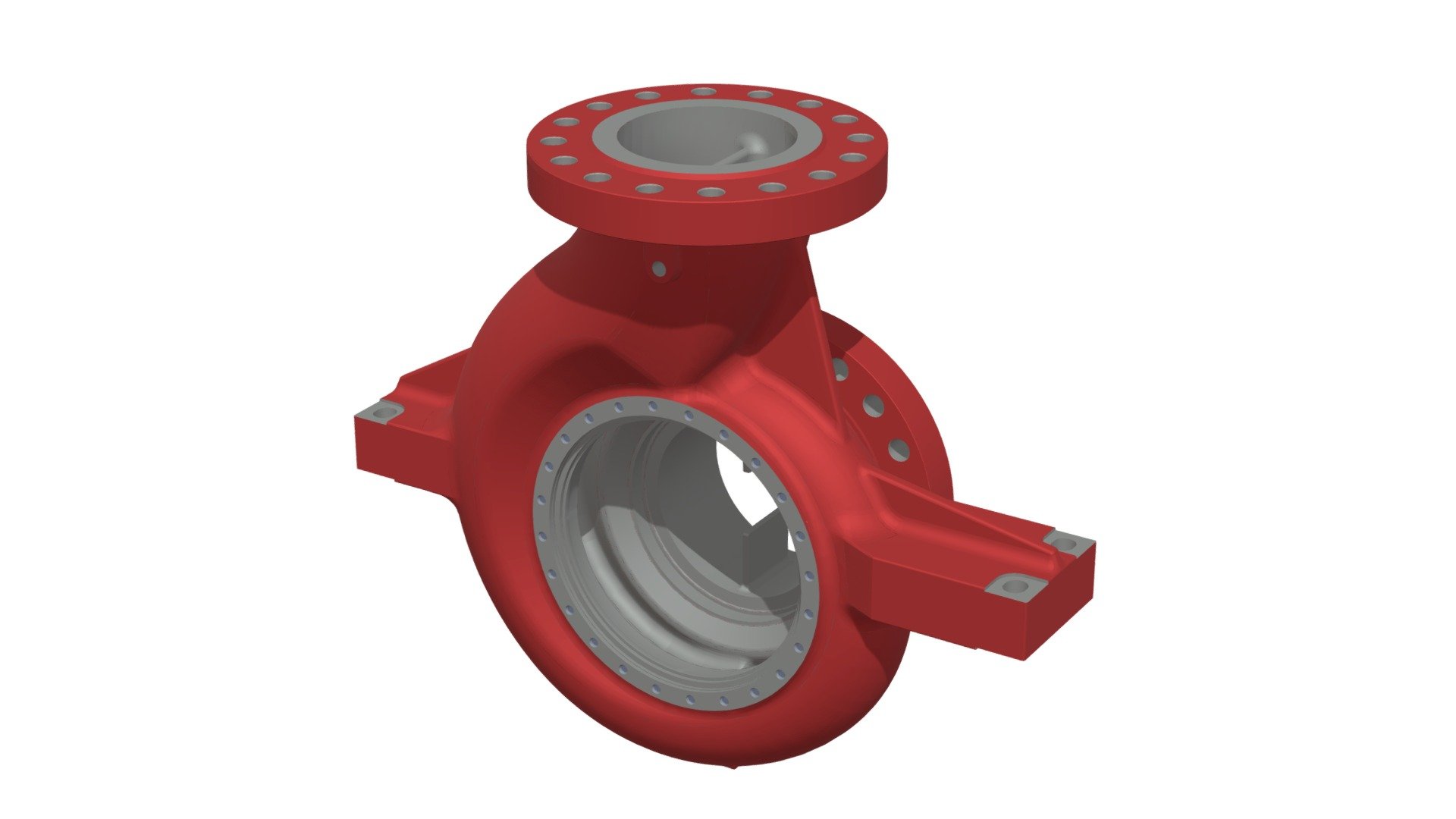 Pump Volute Casing - 3D model by m.wilson [d5c5a83] - Sketchfab