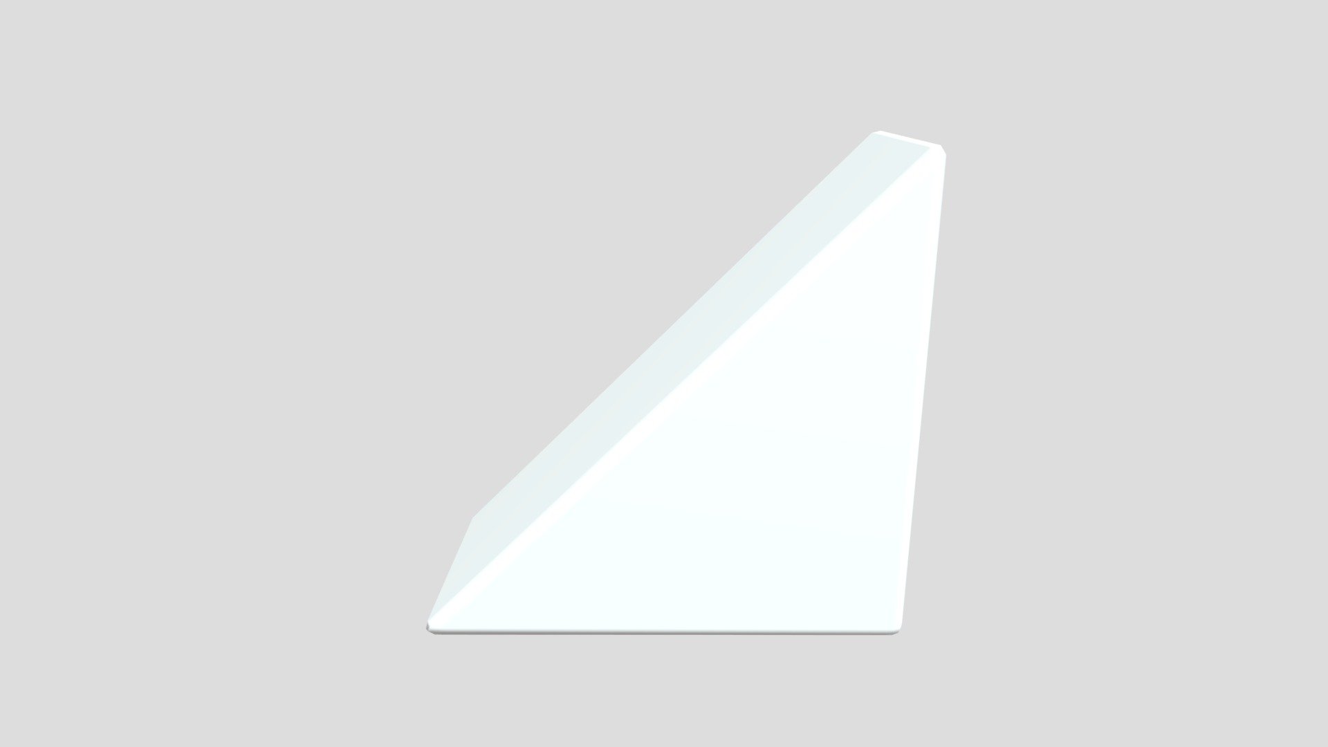 Wood Triangle - 3D model by altonwang [d5c96e5] - Sketchfab