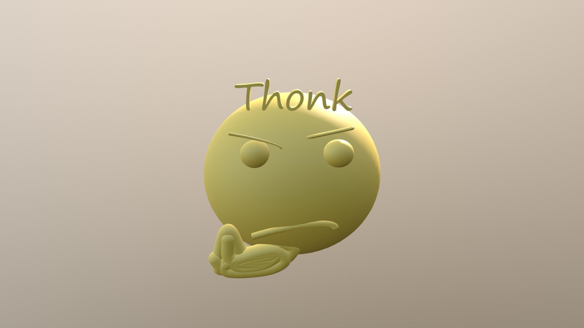 Thonk - Download Free 3D model by Bu_dum_chhh [d5c9a5e] - Sketchfab