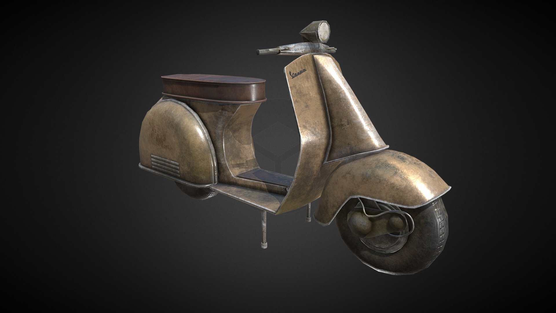 Scooter - 3D model by JeffM36 [d5ca584] - Sketchfab