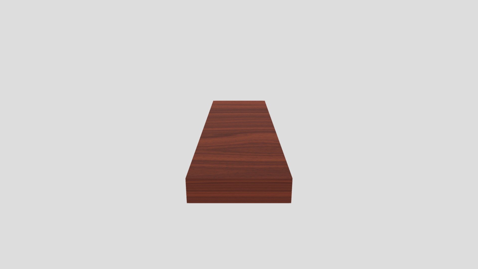 Red Wood Plank - 3D model by Flabadabadabdab [d5cd357] - Sketchfab