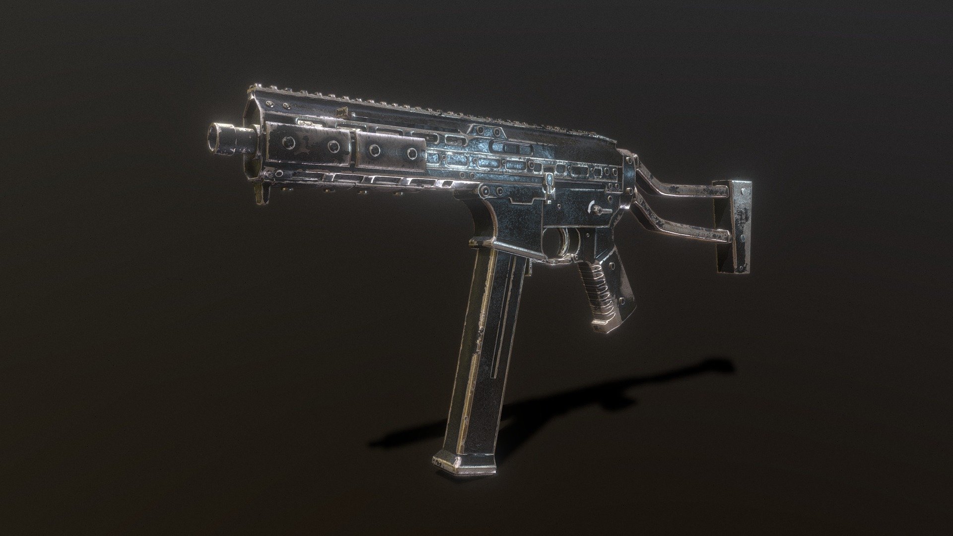 LWRD SMG 47: Precision Firepower Redefined - Buy Royalty Free 3D model ...