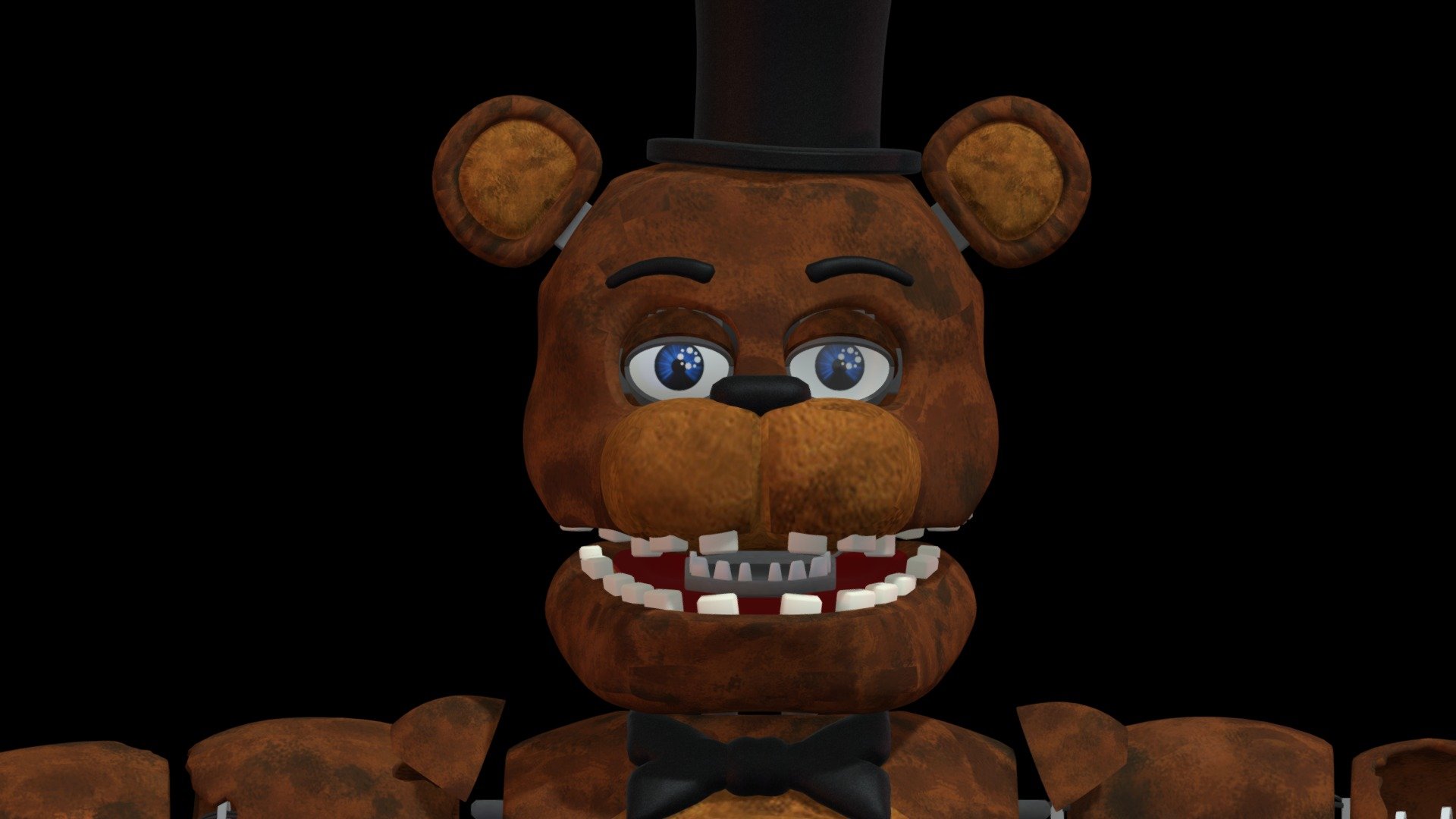 Withered freddy by thudner. - 3D model by springamer31 [d5ce1a5 ...