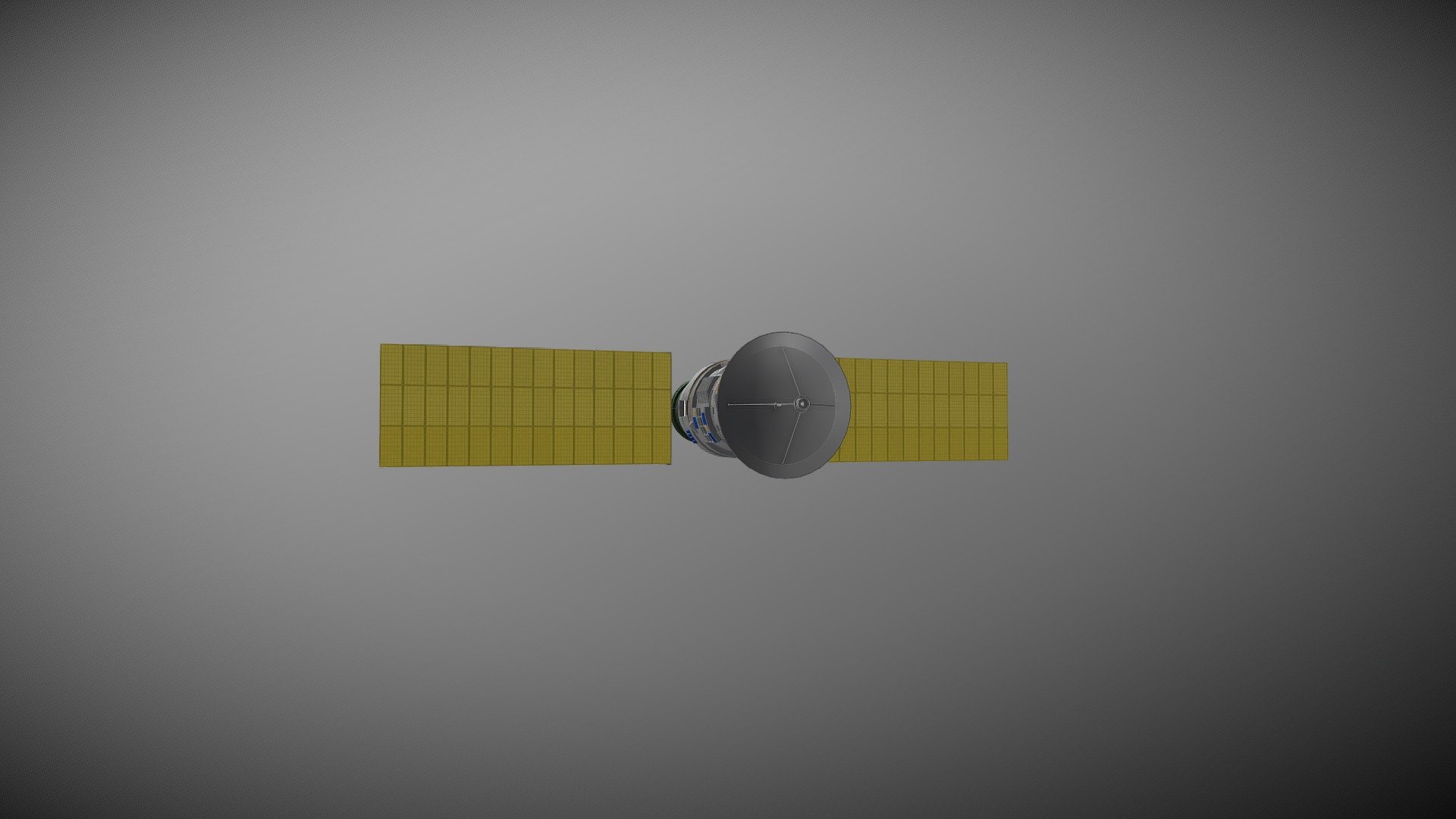 Satelite Basico / Basic Satellite / ベーシックサテライト - 3D model by Pablo ...
