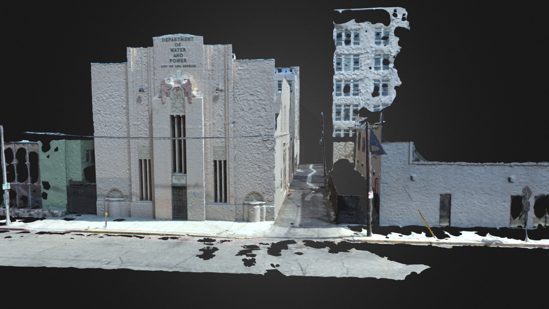 Los Angeles Dept. of Power. Hollywood. - 3D model by 3D Scan New ...