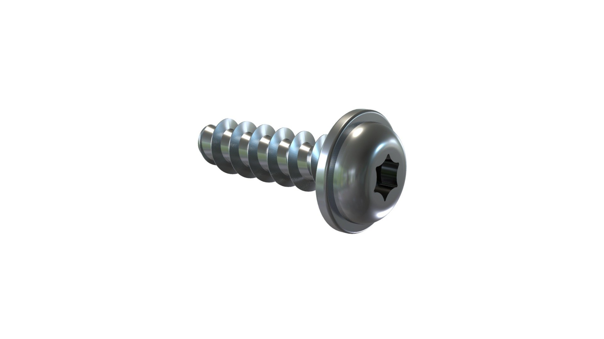 T-Drive® Flange | Plas-Tech® 30° Screws - 3D model by Lancaster ...