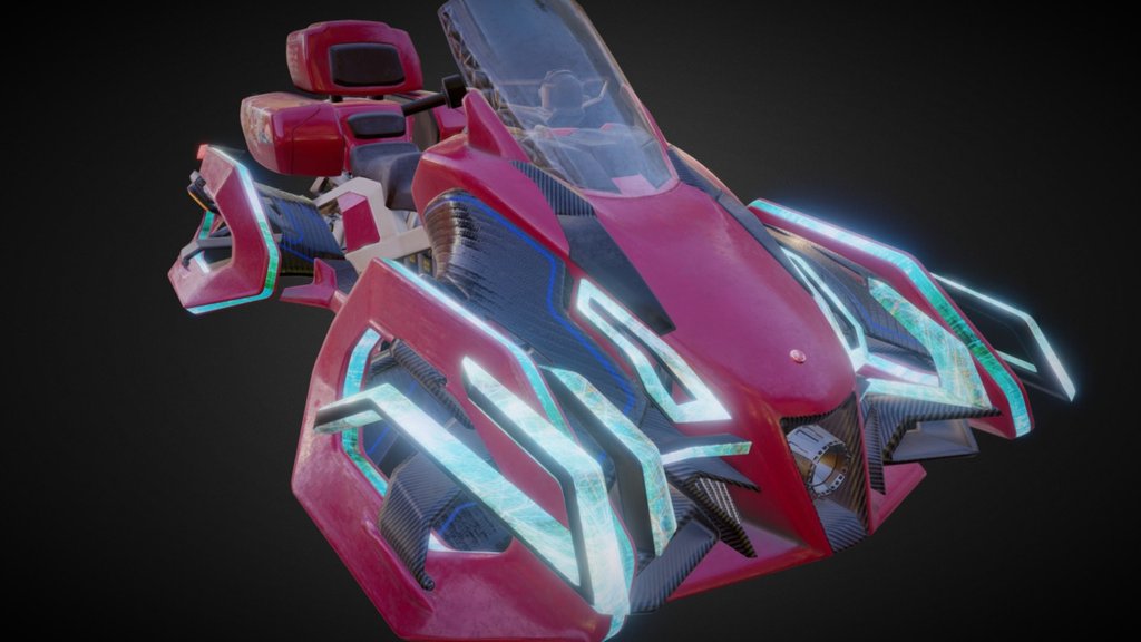 FJR in 2116 - 3D model by Denis (@ireactive) [d5d103e] - Sketchfab