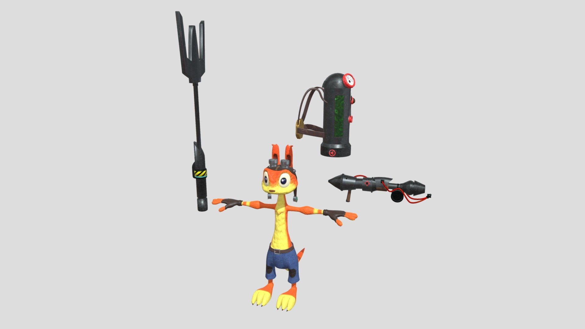 Daxter weapons - Download Free 3D model by Juanma SinNuel ...