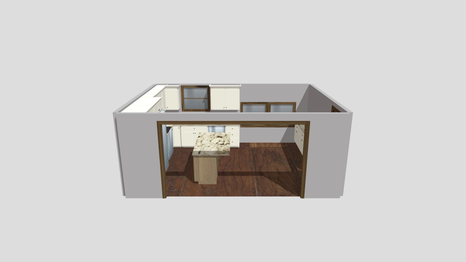 Emerick Home Kitchen - 3D model by ngrepke [d5d1b5d] - Sketchfab