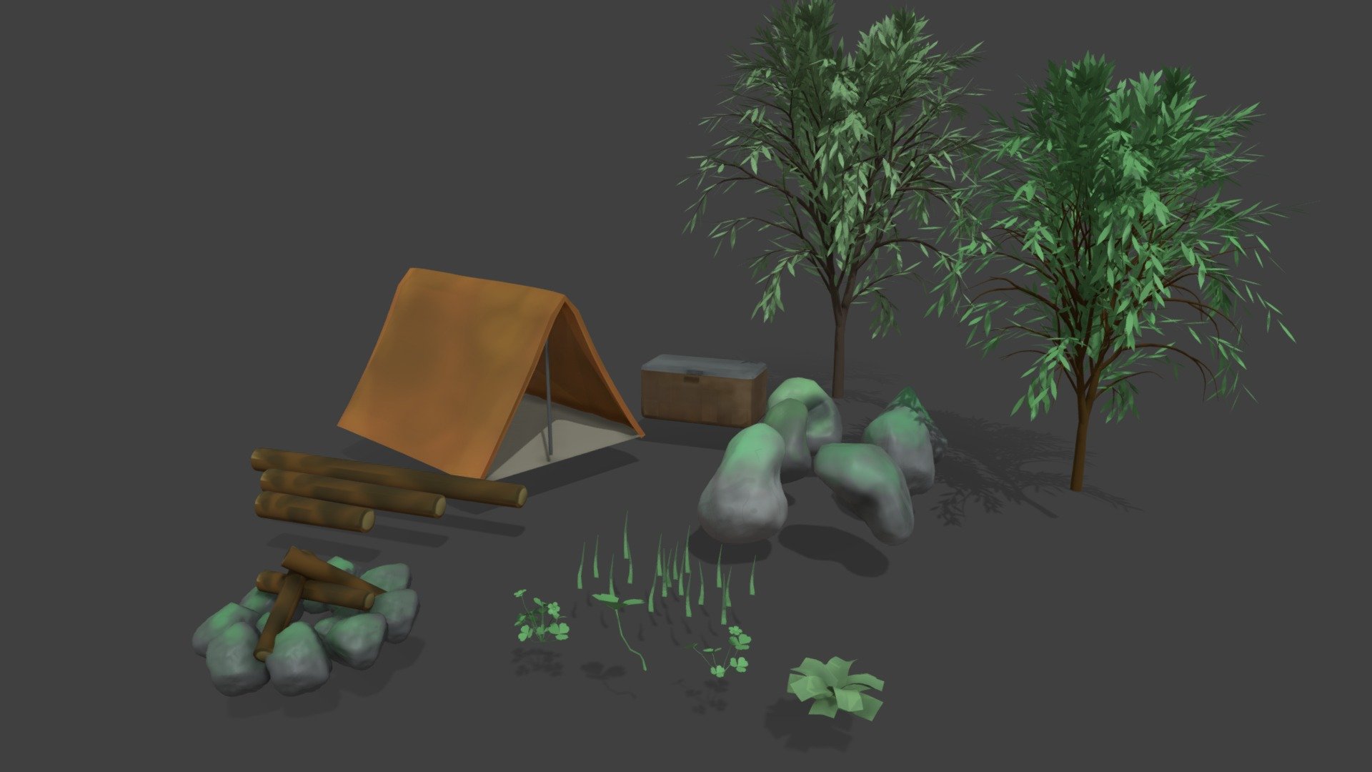 camping - Buy Royalty Free 3D model by aziz (@AZlZ) [d5d379c ...