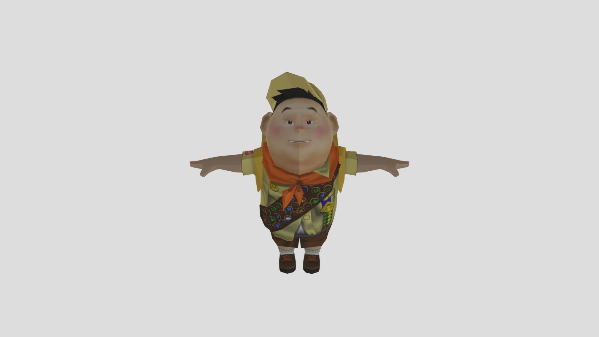 Russell - Download Free 3D model by BlueFoxykifffan [d5d5b19] - Sketchfab