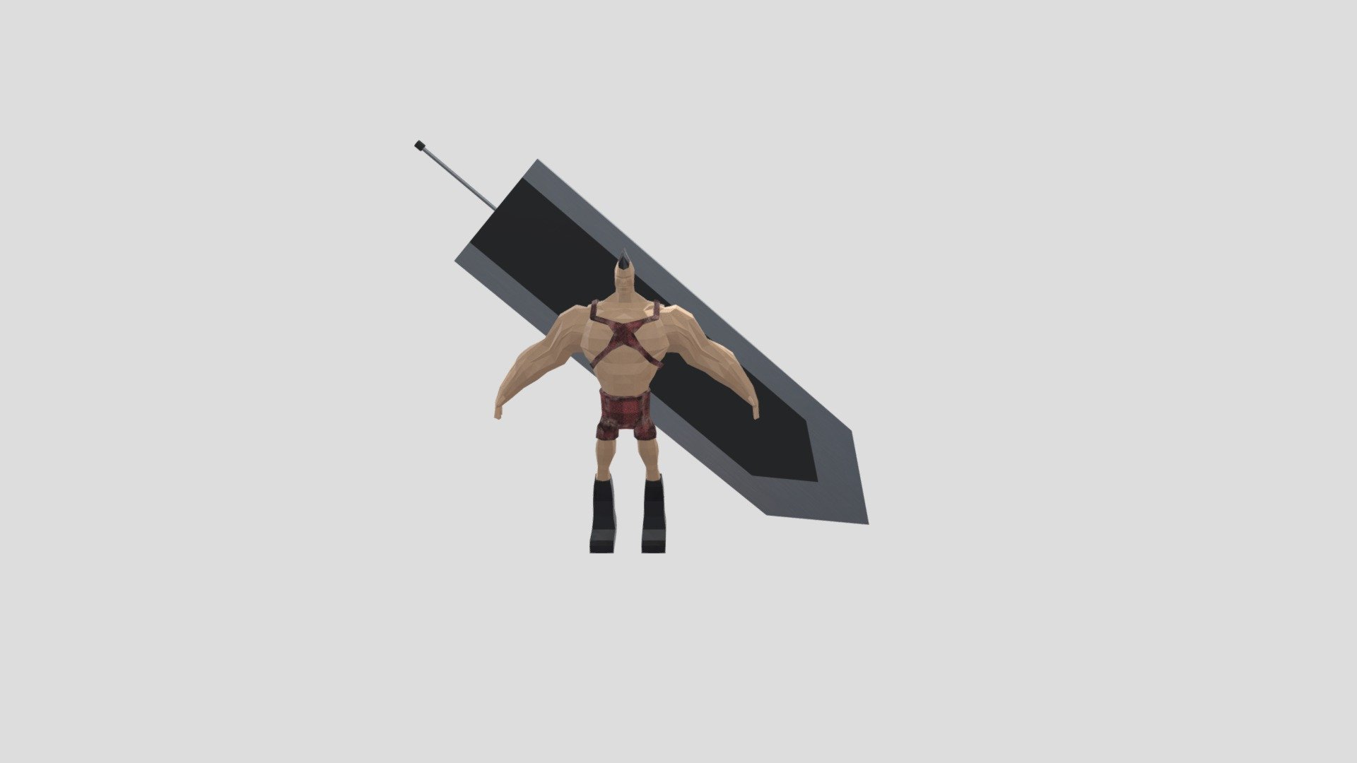 Warrior_Ivan_Salom - 3D model by ivansalom [d5d5c1f] - Sketchfab