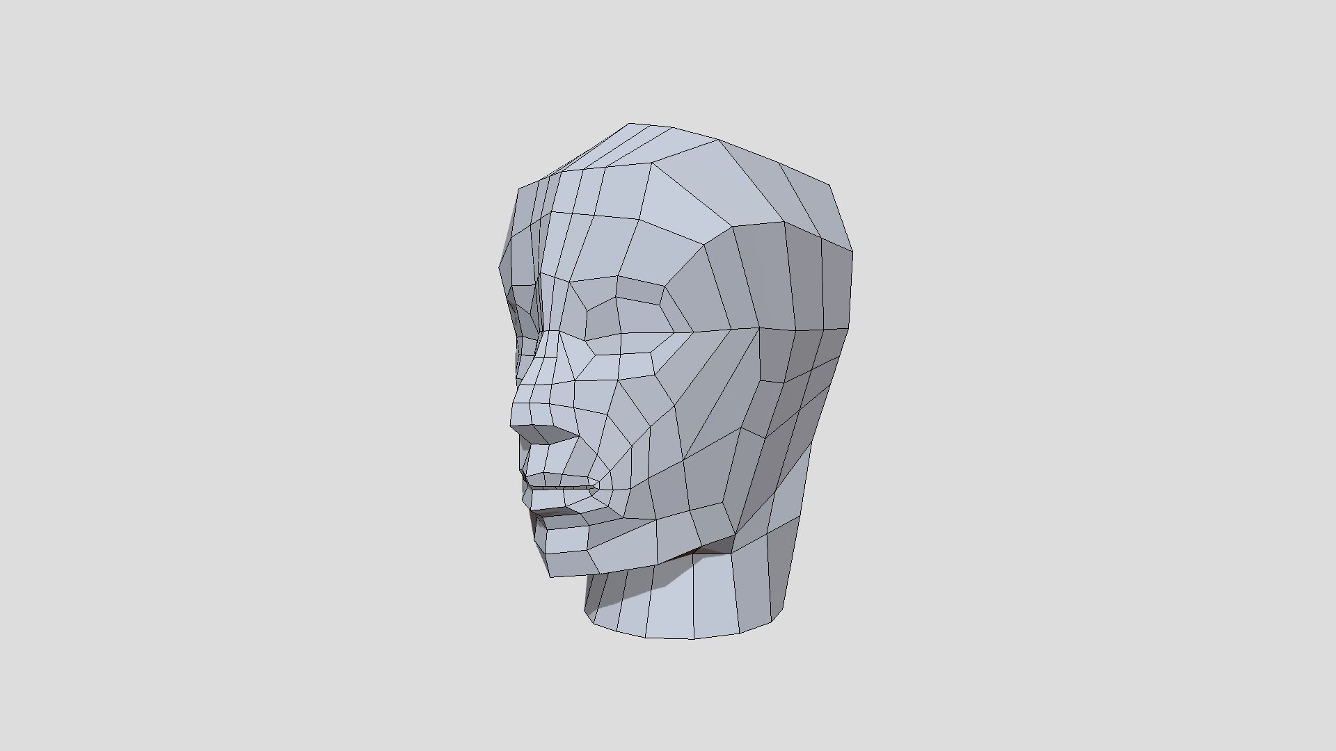 Head Topology - Download Free 3D model by arc98tect [d5d673d] - Sketchfab