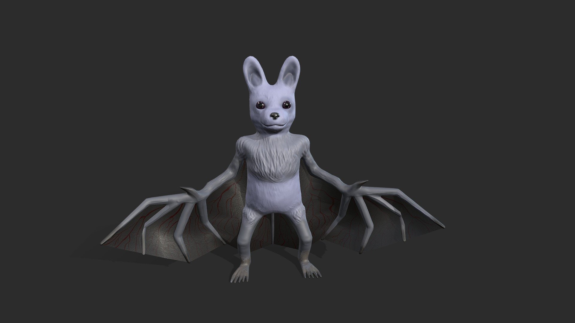 Bat Character - 3D model by jenuchan [d5d67d3] - Sketchfab