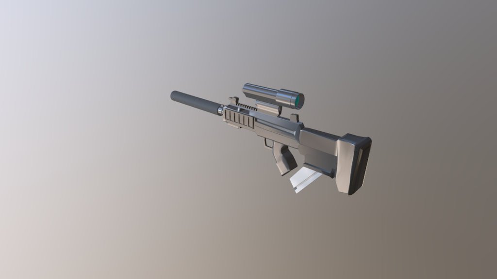 Quick weapon render - 3D model by Jonathan Buckley (@jbucks16) [d5d841d ...