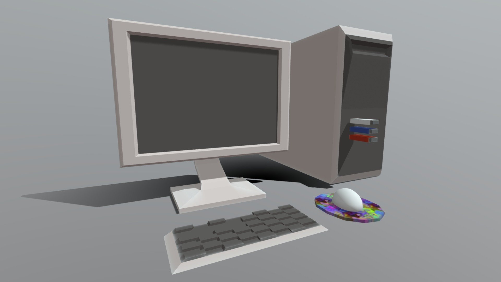 Desktop Pc - 3D model by aedanundea [d5d87ac] - Sketchfab