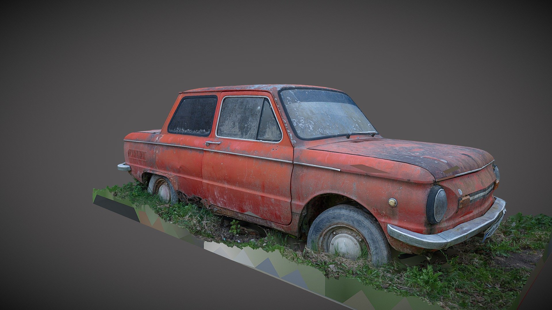 Zaz 968M photogrammetry - Buy Royalty Free 3D model by Saulius.Zaura ...