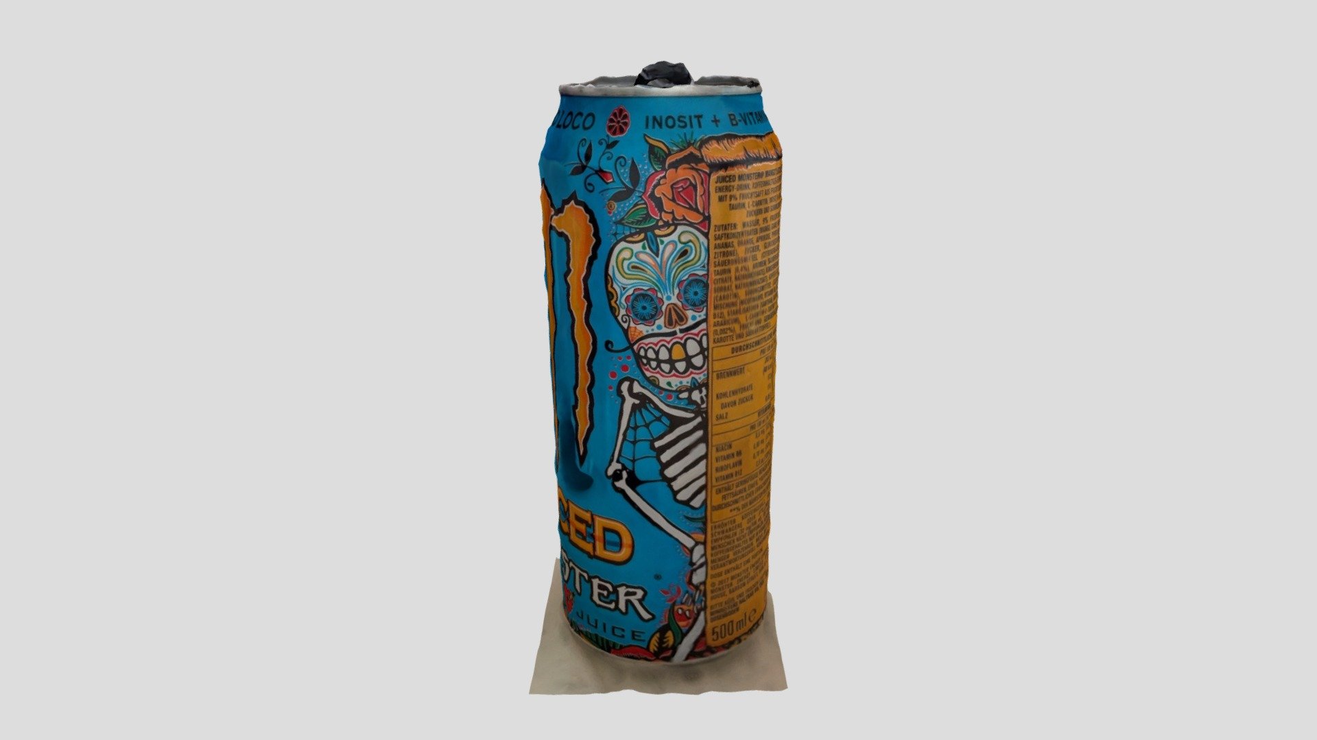 Mango Loco Monster Energie Drink - 3D model by verfremdetsModels ...