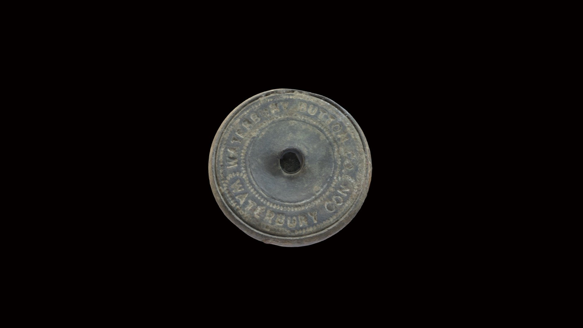 Prison Button - 3D model by MSU DHI Lab [d5da2fc] - Sketchfab