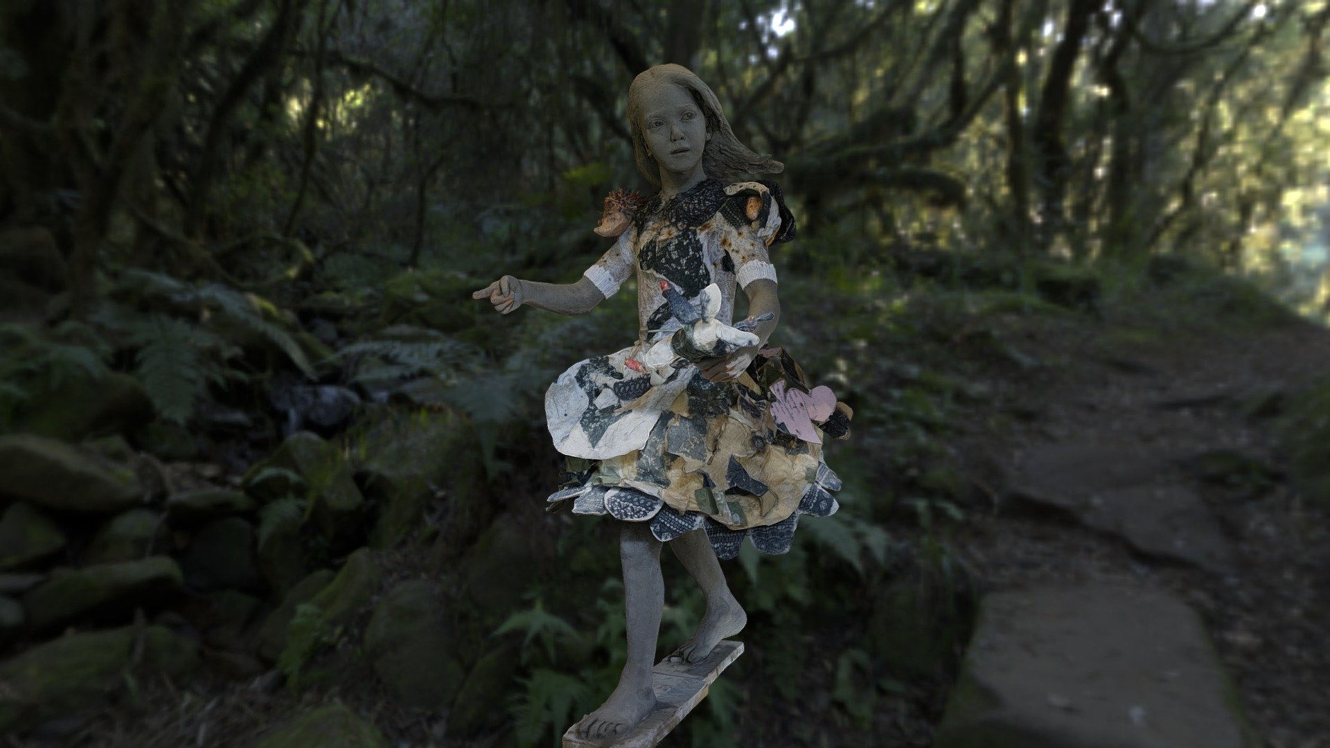 Alice in Wonderland by Lydia Karpinska - 3D model by public-art.uk ...