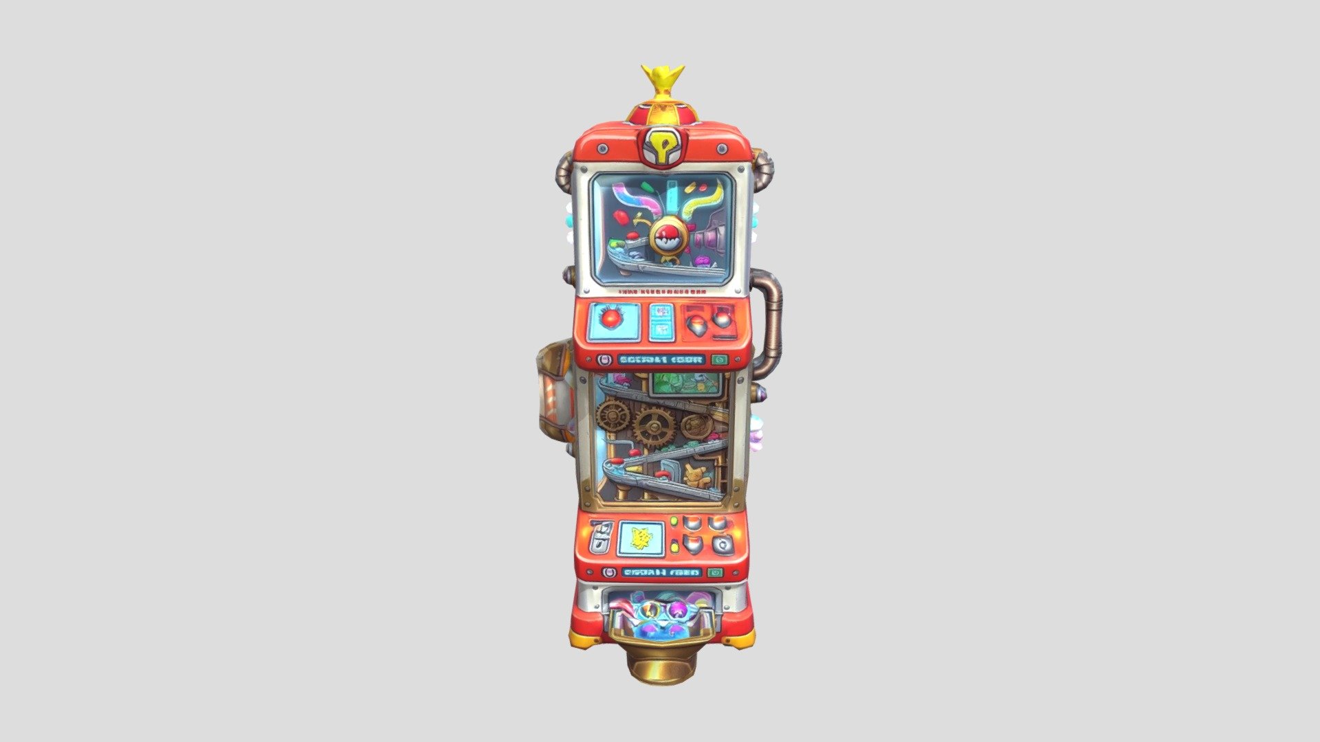 Choose & Craft Arcade Machine - Download Free 3D model by ...