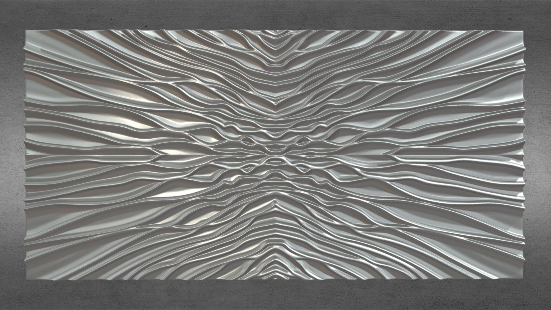 Big Wave Pannel 2023 MD - 3D model by Luminance Design ...
